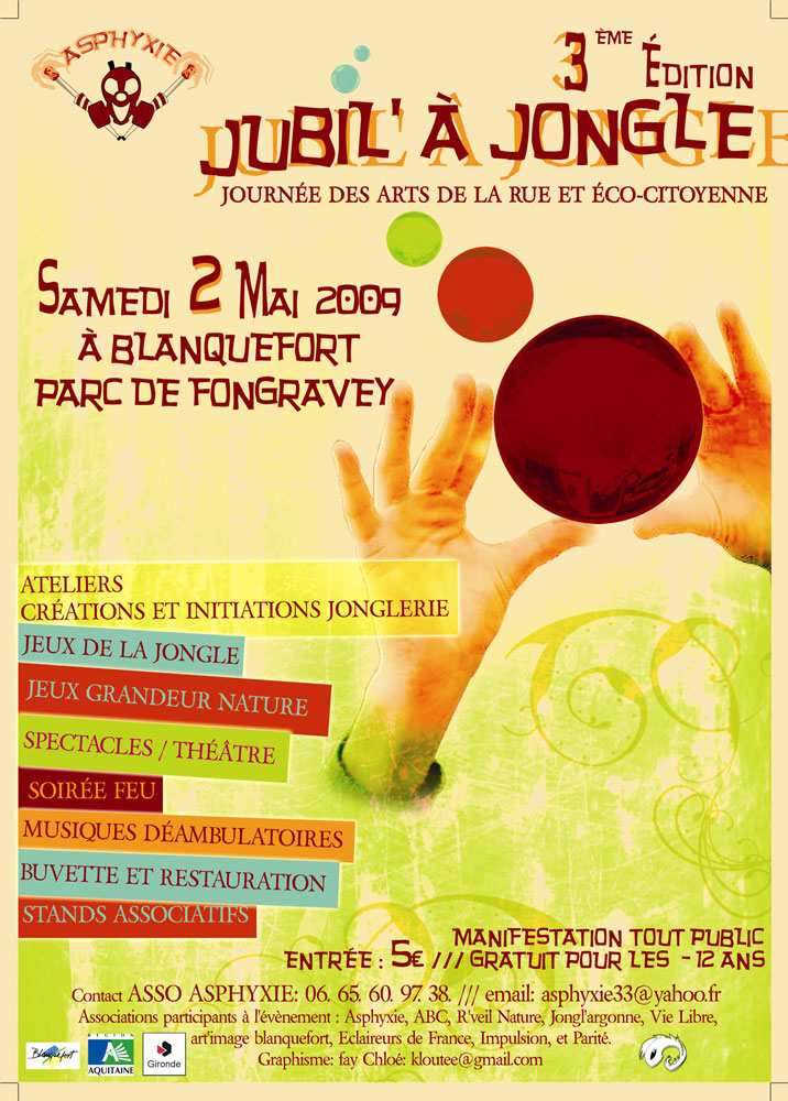 Jubil’à Jongle | Asphyxie Cirque Bordeaux